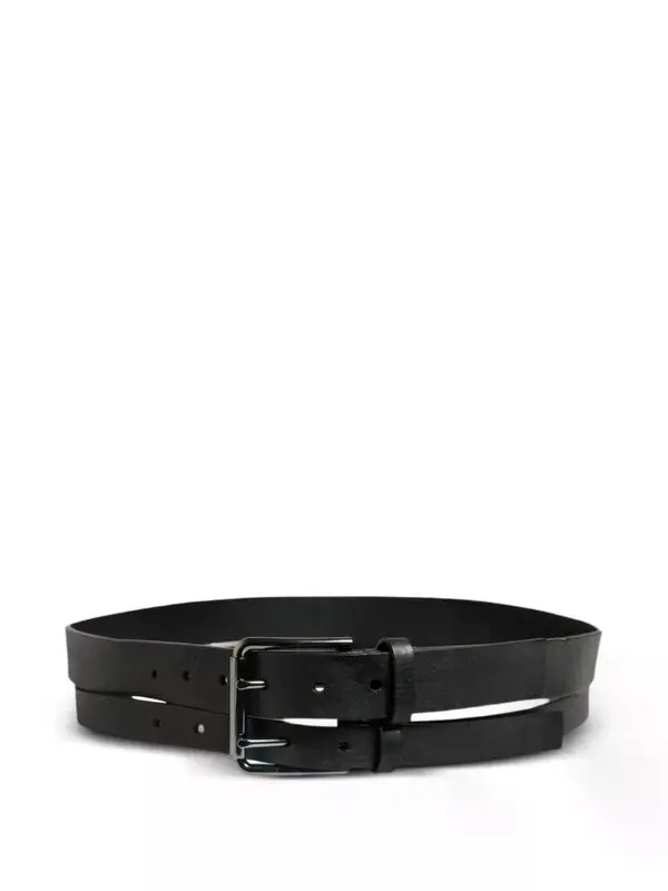 Dolce & Gabbana Double Strap Leather Belt