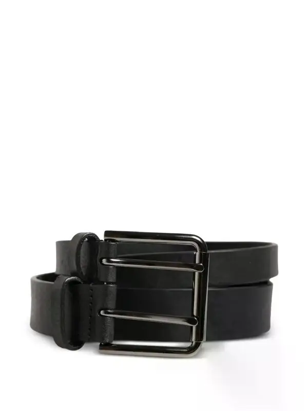 Dolce & Gabbana Double Strap Leather Belt