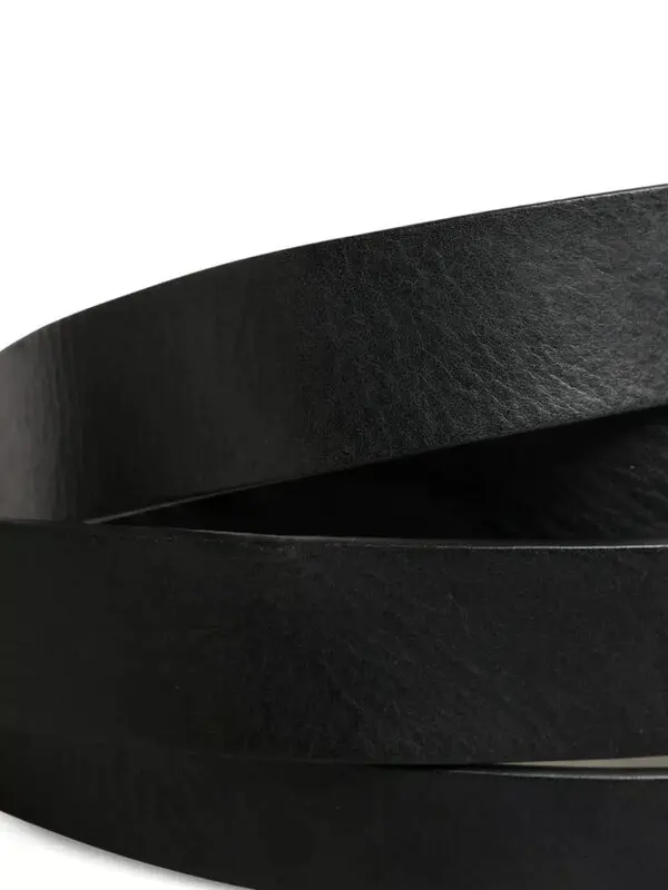 Dolce & Gabbana Double Strap Leather Belt
