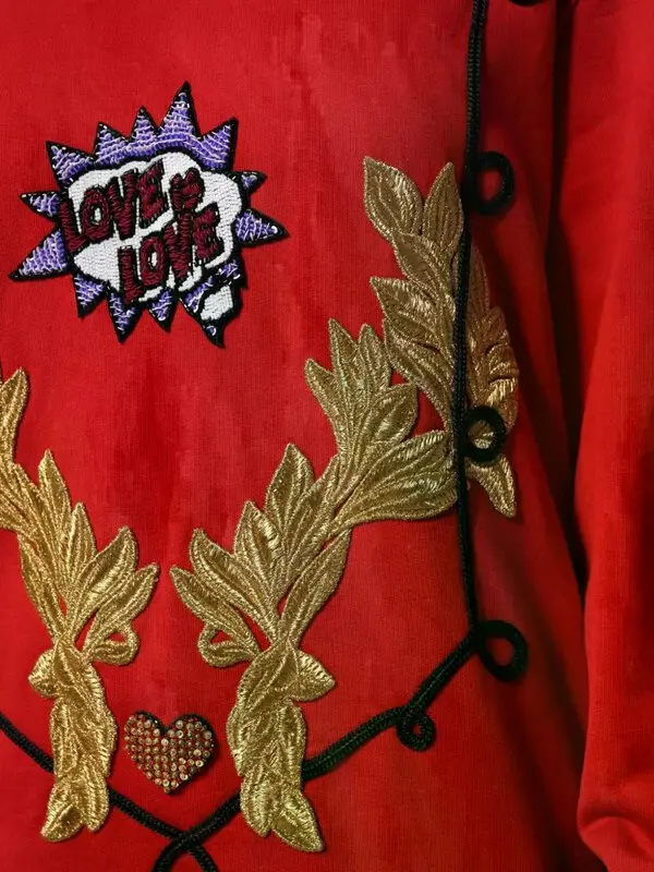 Dolce & Gabbana Embellished Crewneck Sweatshirt
