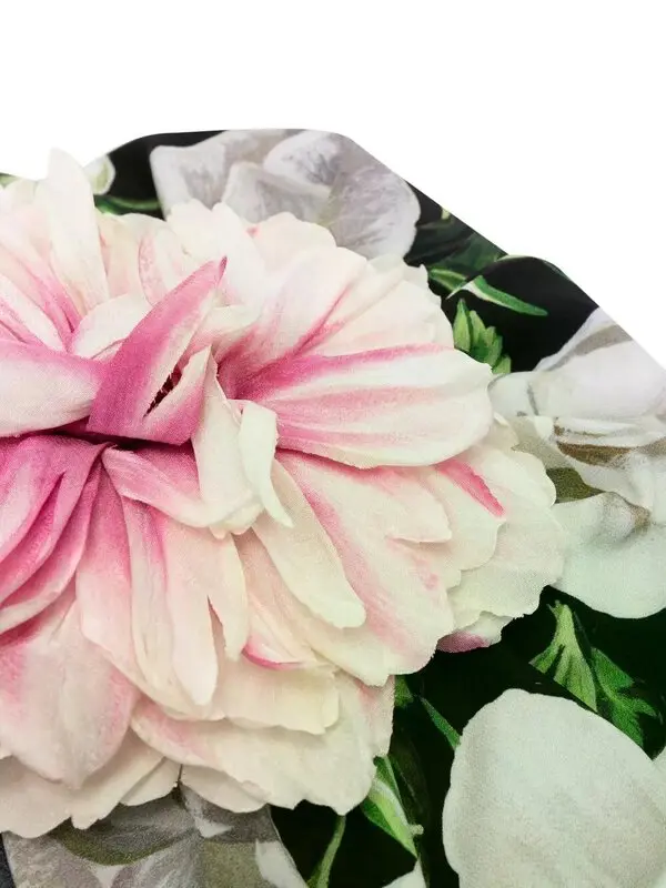 Dolce & Gabbana Floral Print Turban Hat