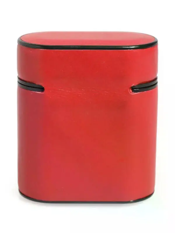 Dolce & Gabbana Logo-print Leather Airpods Case