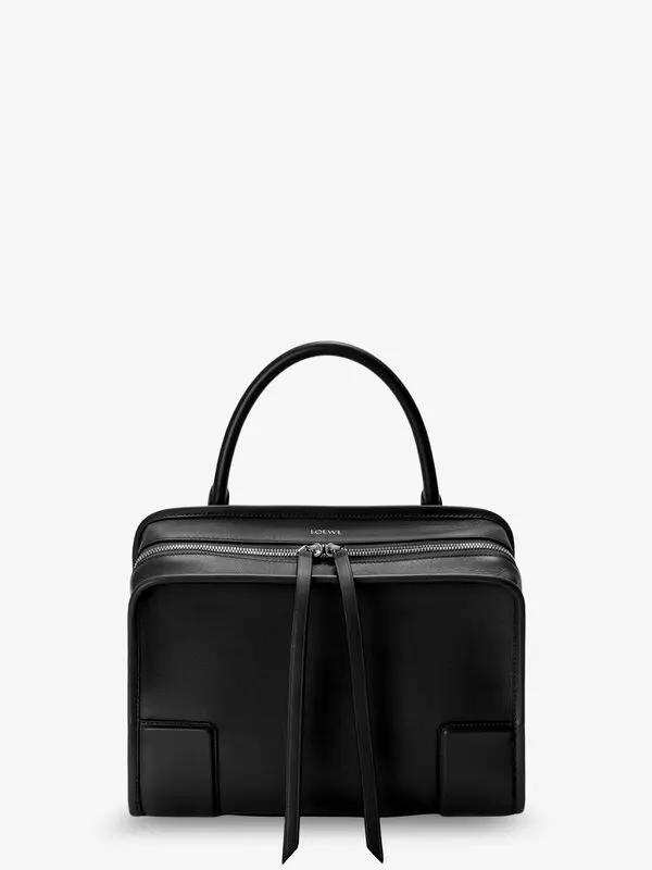 Loewe Amazona 180 Leather Handbag - Black