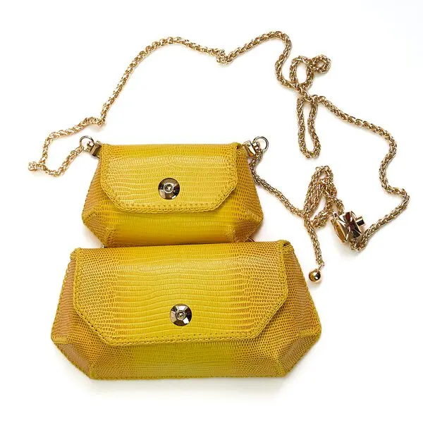 MALUSHA Twins Bag Set - Yellow