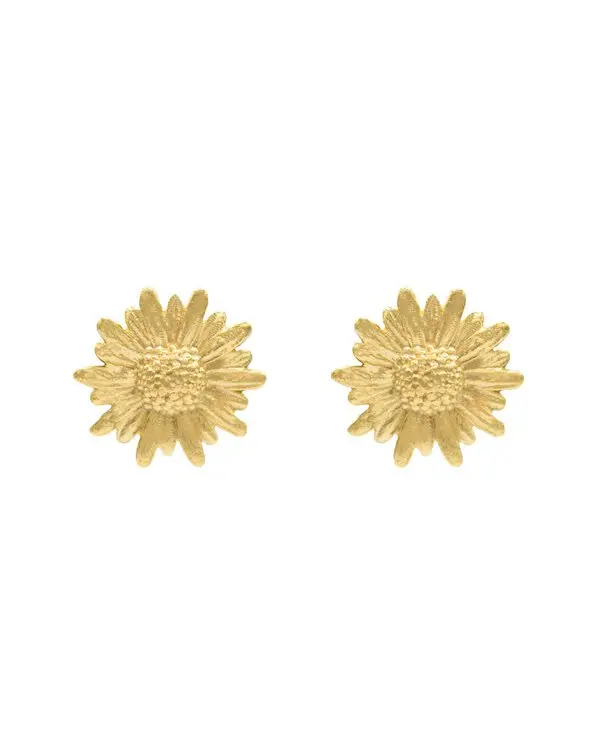 MARCIA MORAN Sunflower Stud Earrings