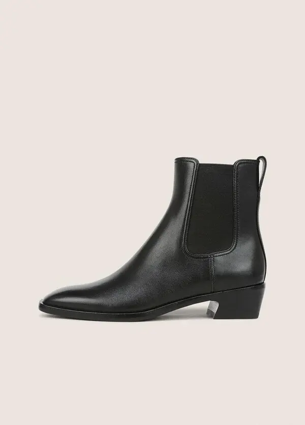 Vince Ari Leather Ankle Boot