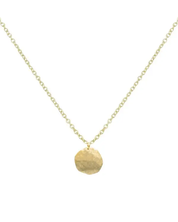 MARCIA MORAN Emilia Delicate Coin Necklace - Gold