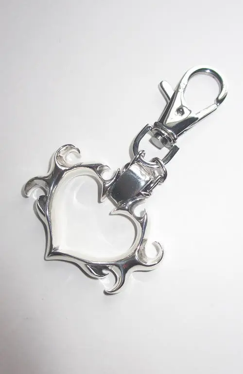 RIMOR JEWELRY Selma Heart Charm - Silver