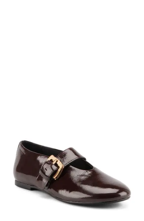 VAGABOND SHOEMAKERS Aleya Mary Jane Flat - Chocolate