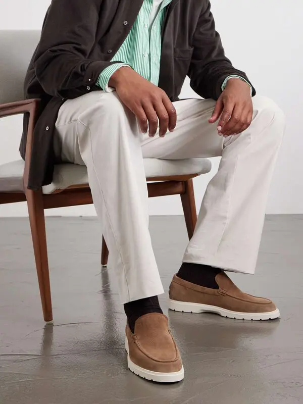 TOD'S Suede Loafers