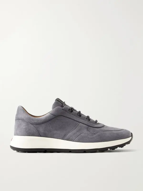 TOD'S Paneled Suede Sneakers