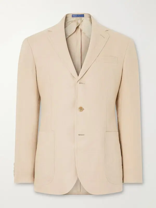 Polo Ralph Lauren Linen Suit Jacket - Neutrals