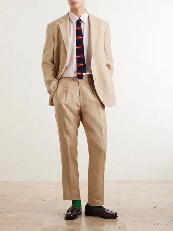 Polo Ralph Lauren Linen Suit Jacket - Neutrals