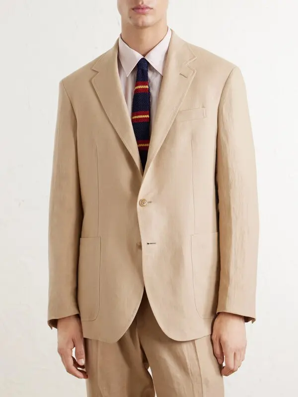 Polo Ralph Lauren Linen Suit Jacket - Neutrals