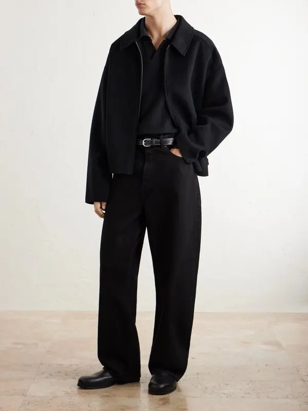 FRAME Cotton-piqué Polo Shirt