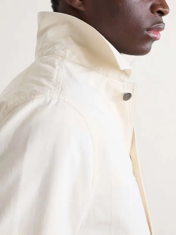 DRAKE'S Denim Overshirt