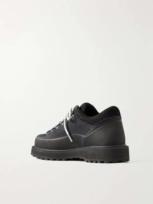 Diemme Cornaro Gomma Rubber And Nubuck Sneakers
