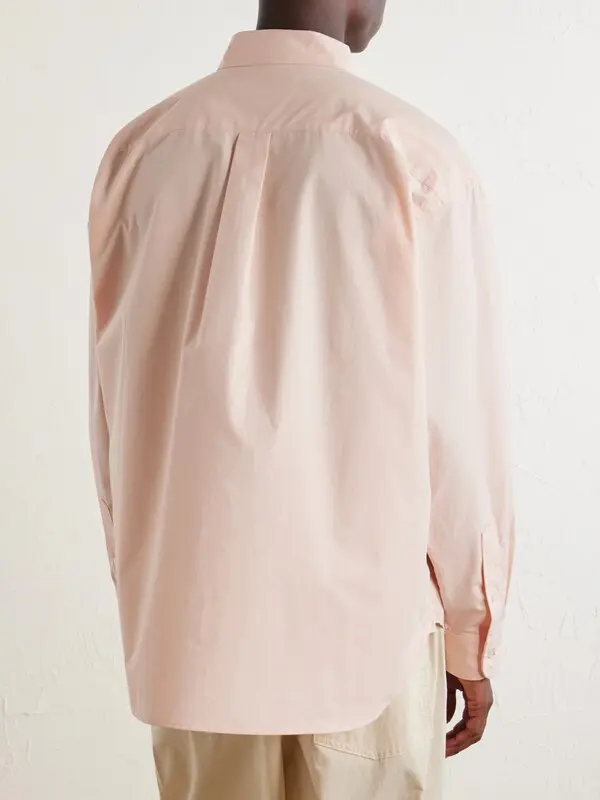 CHERRY LOS ANGELES Button-down Cotton-poplin Shirt