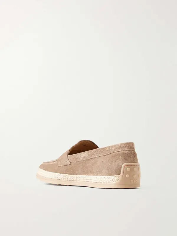 TOD'S Suede Espadrilles