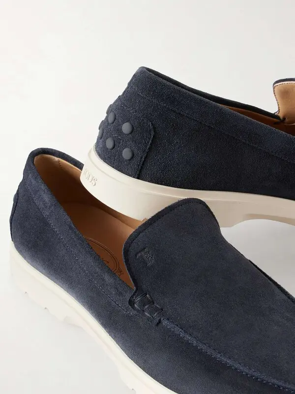 TOD'S Gommino Suede Loafers