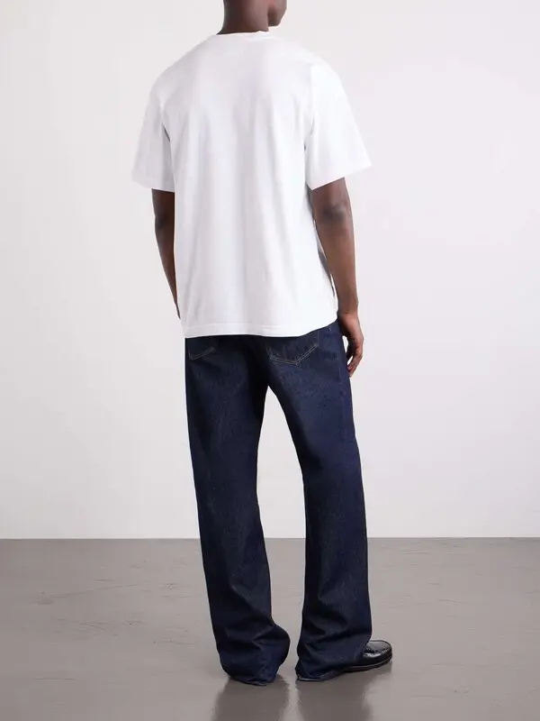 WTAPS® Logo-appliquéd Printed Cotton-jersey T-shirt