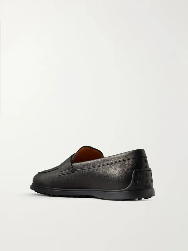 TOD'S Full-grain Leather Penny Loafers