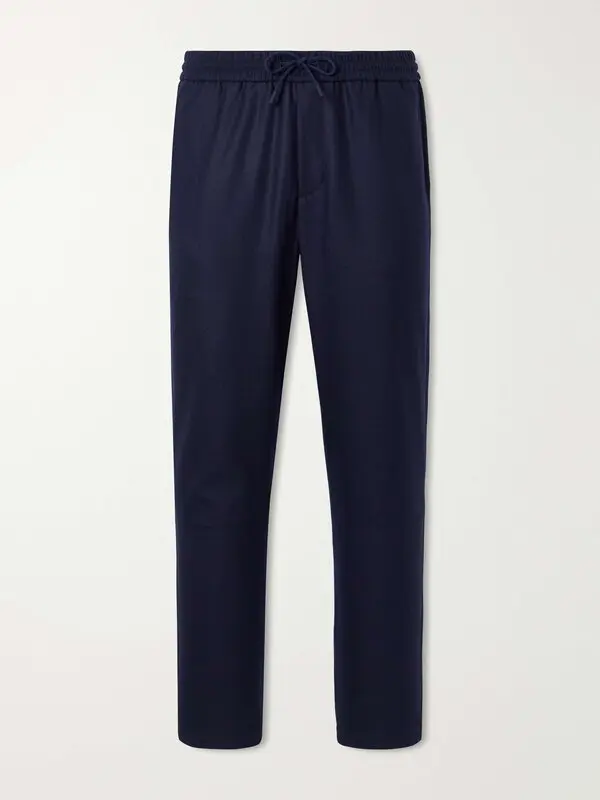 Sease Mindset Straight-leg Stretch Virgin Wool Flannel Trousers