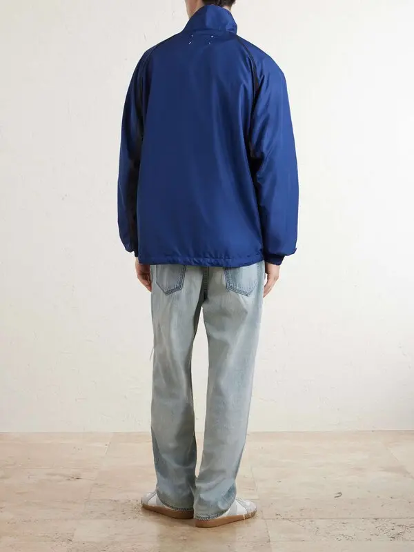 MAISON MARGIELA Mesh-trimmed Shell Jacket