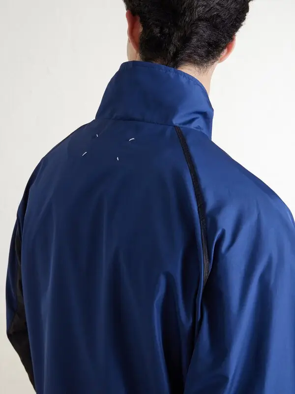 MAISON MARGIELA Mesh-trimmed Shell Jacket