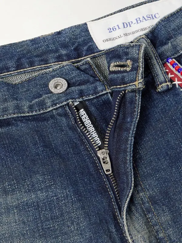 NEIGHBORHOOD Savage Straight-leg Jeans - Blue