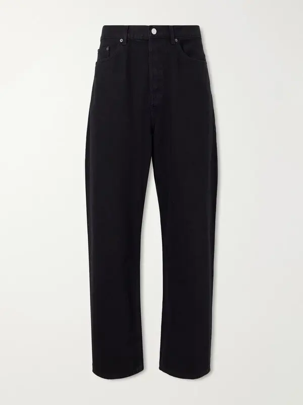FRAME Wide Leg Jeans - Black