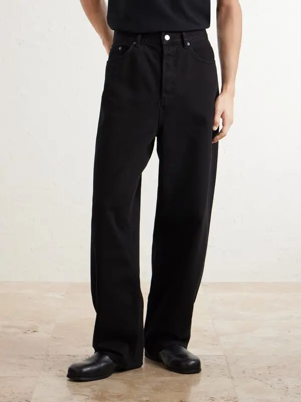 FRAME Wide Leg Jeans