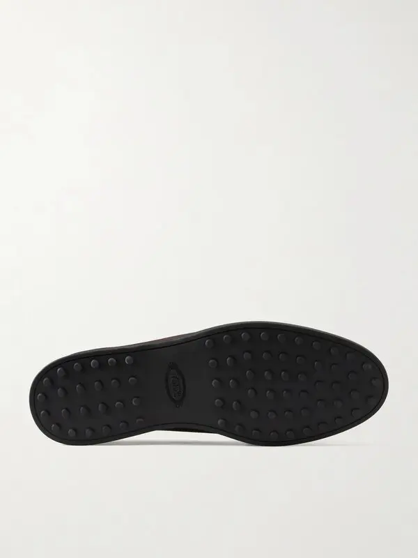 TOD'S Full-grain Leather Penny Loafers