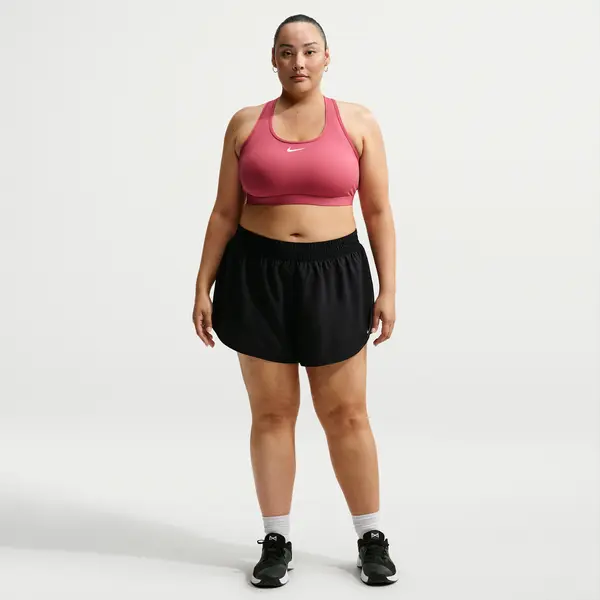 Nike One Dri-fit Mid-rise 3" Brief-lined Shorts