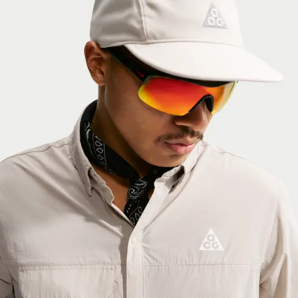 Nike Aireez" Long-sleeve Button-up Trail Running Top
