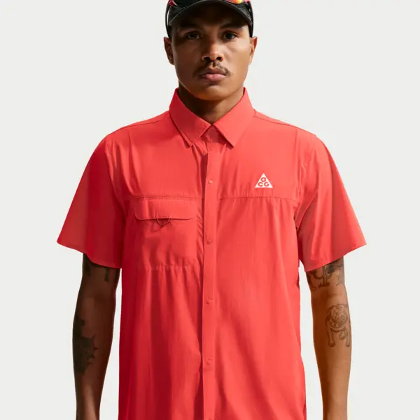 Nike Aireez" Button-up Trail Running Top