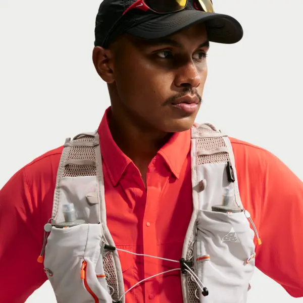Nike Aireez" Button-up Trail Running Top