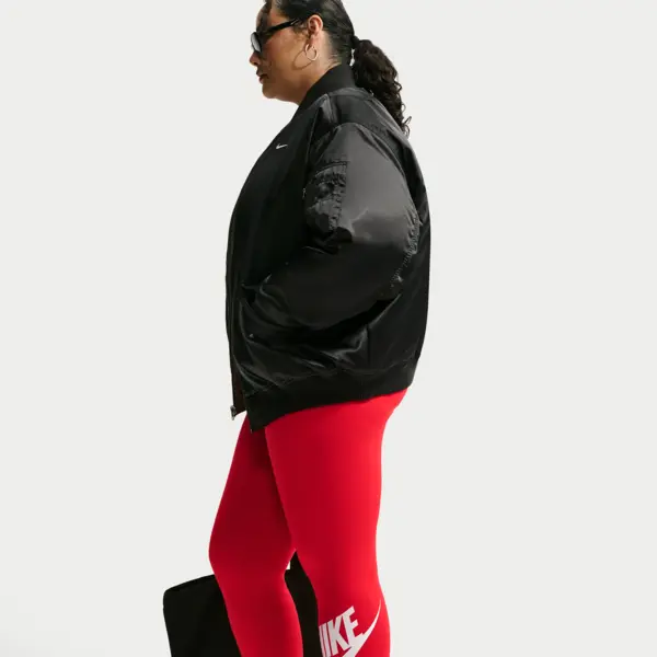 Nike Sportswear Classics High-waisted Graphic Leggings - Red