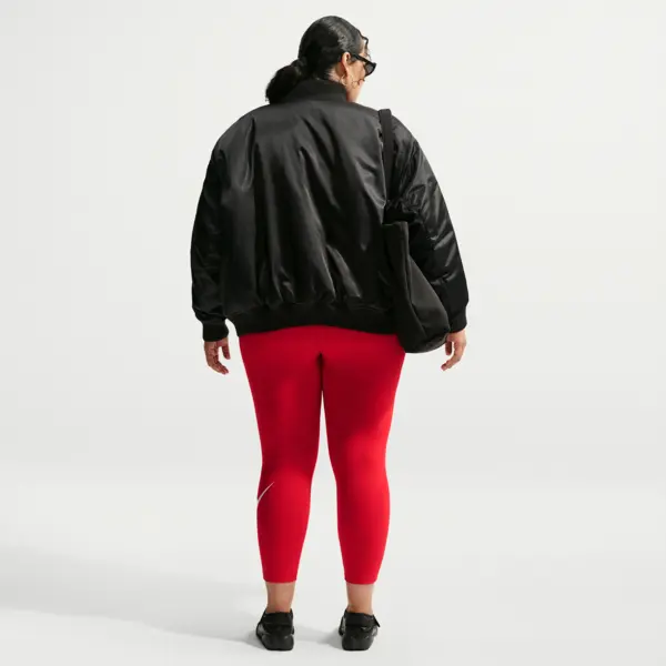 Nike Sportswear Classics High-waisted Graphic Leggings - Red