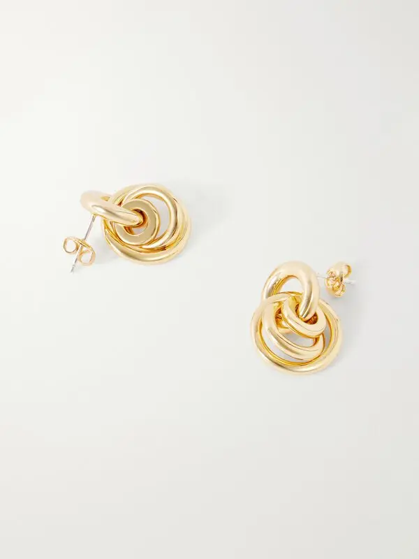 LAURA LOMBARDI Aria Hoop Earrings