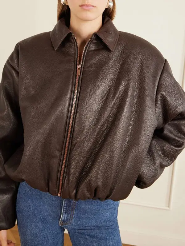 Magda Butrym Textured-leather Jacket