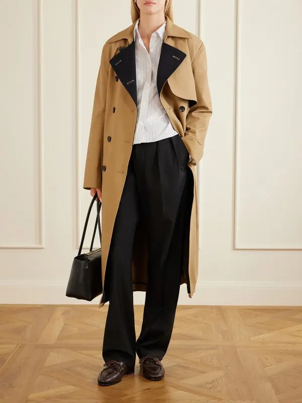 Maria Mcmanus Organic Cotton-drill Trench Coat