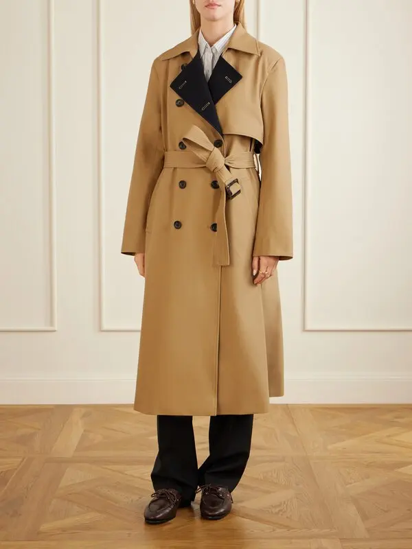 Maria Mcmanus Organic Cotton-drill Trench Coat
