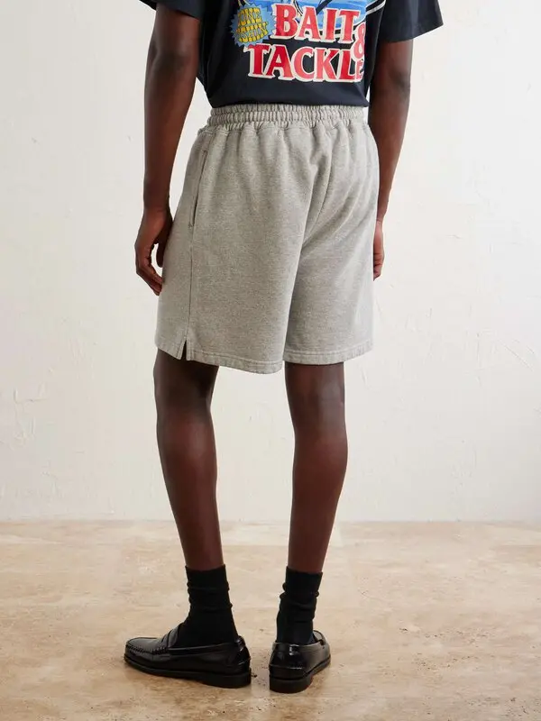 CHERRY LOS ANGELES Logo-embroidered Cotton Shorts