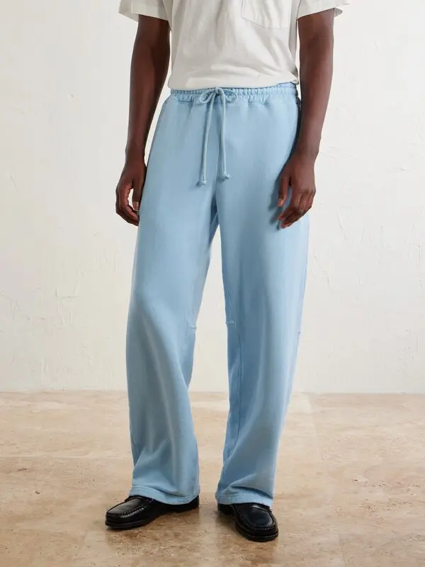 CHERRY LOS ANGELES Cotton-fleece Drawstring Sweatpants