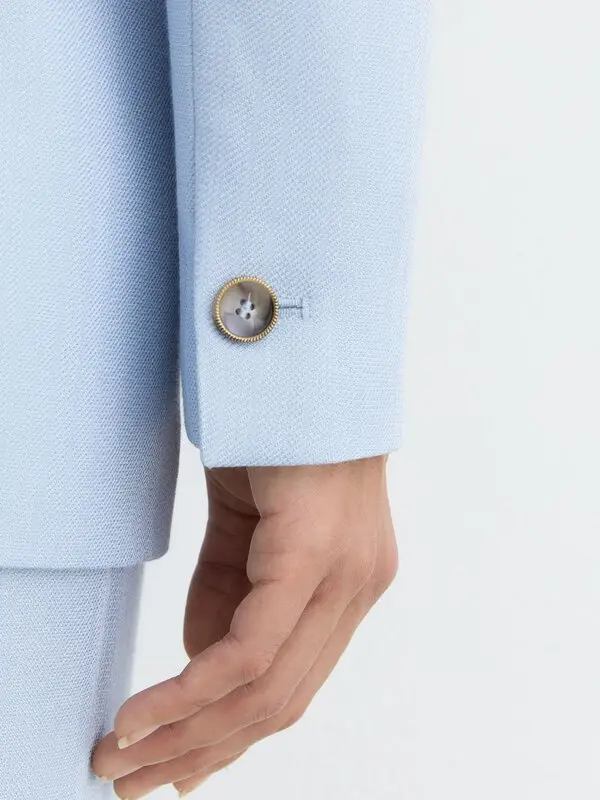 REISS Magda Double-breasted Peak-lapel Suit Jacket