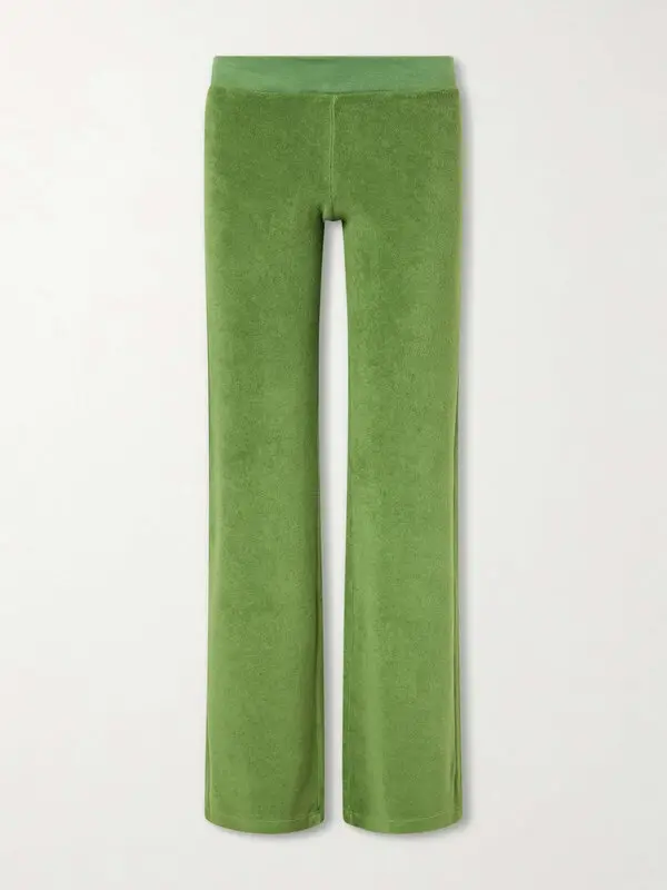 Eterne Cotton-blend Wide-leg Pants