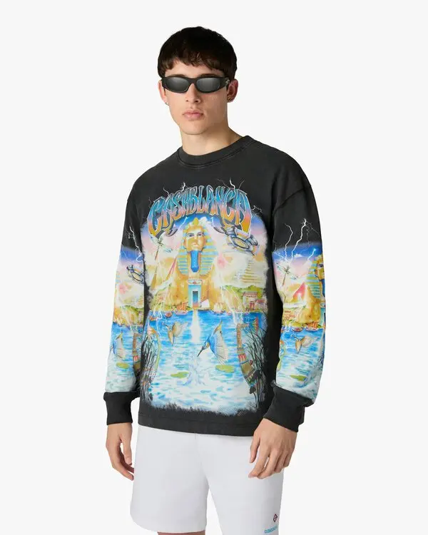 Casablanca Egypt As It Was Long Sleeve T-shirt