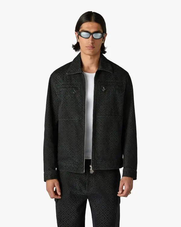 Casablanca Monogram Denim Jacket