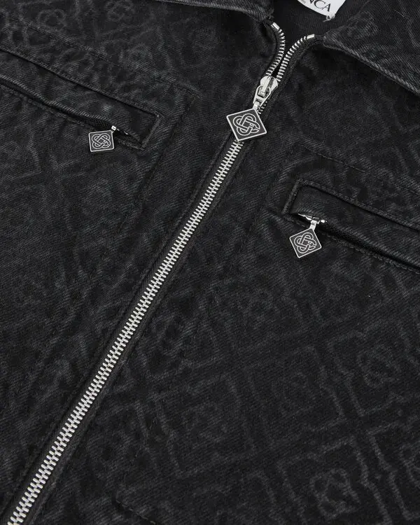 Casablanca Monogram Denim Jacket